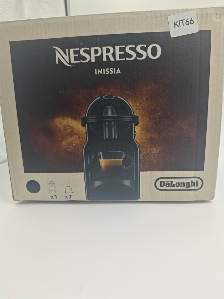 Nespresso Inissia (DeLonghi) Coffee Machine – Open Box | eBay UK