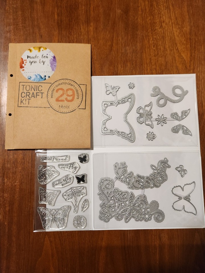 Tonic Studios Craft Kits Stamps & Dies Lot | eBay