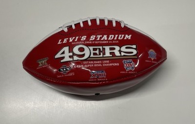 RARE San Francisco 49’ers 2014 Inaugural Game Ball Levi’s Stadium NFL ...