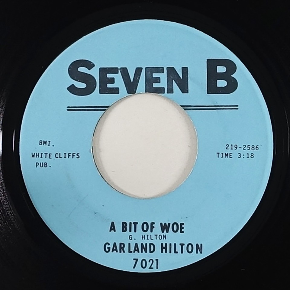 Garland Hilton "Instead Of Just A Friend" Rare Funk/Deep Soul 45 Seven ...