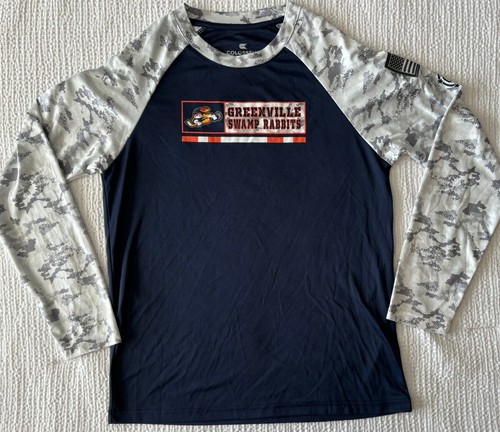 Greenville Swamp Rabbits Youth XL Boys Dri Fit COLOSSEUM Swim Shirt ...