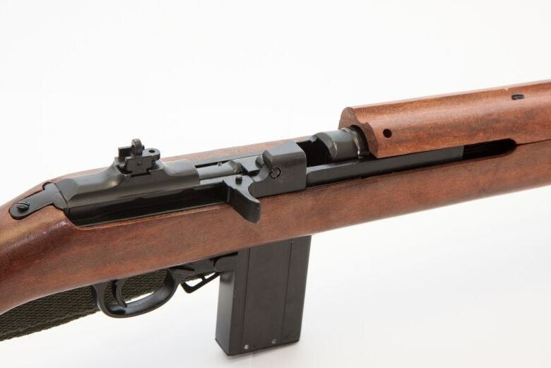Denix WWII M1 Non-Firing Full Size Replica Carbine Rifle Wood Metal ...