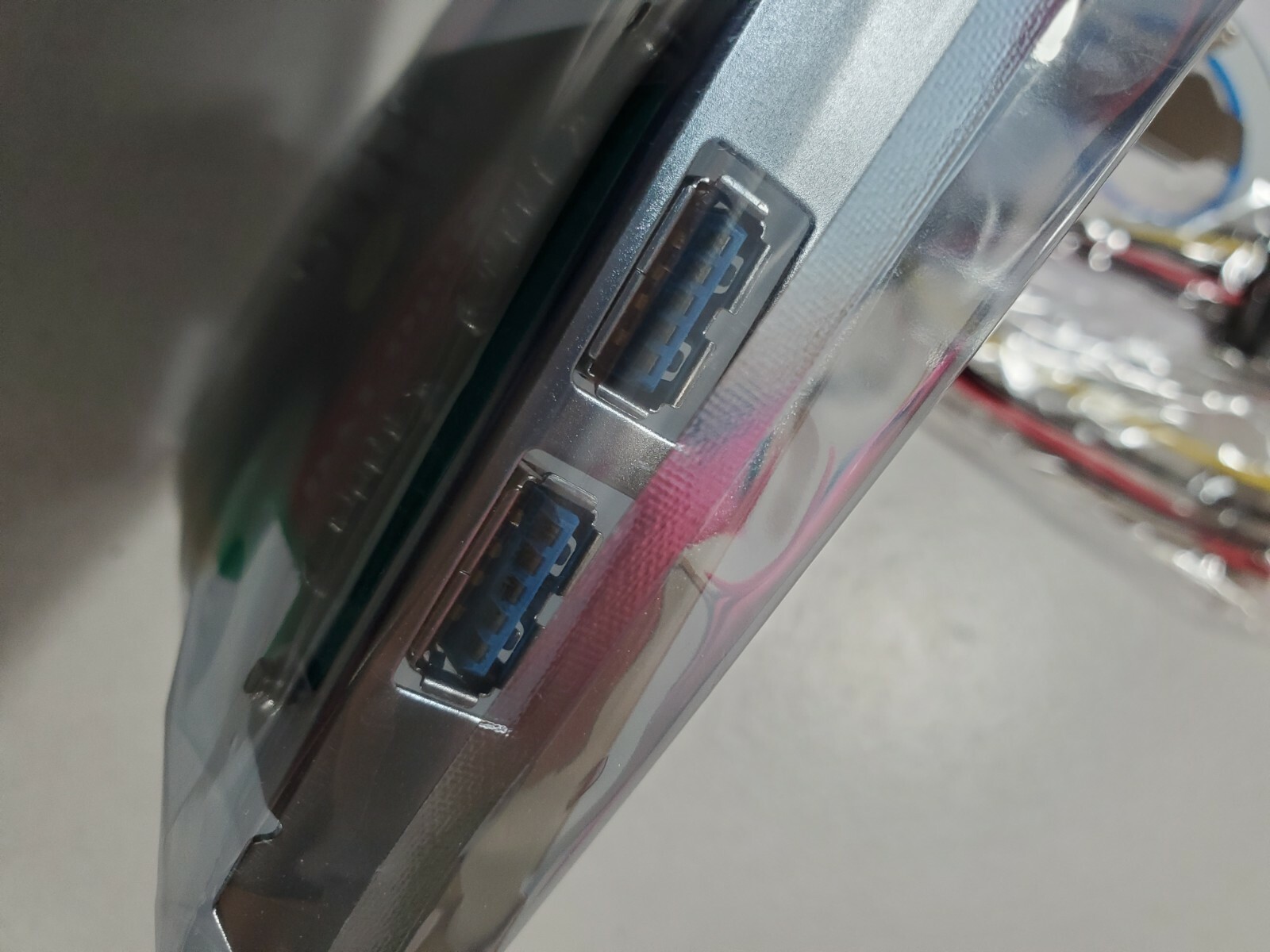 2-Port USB 3.0 PCI-Express PCIe Adapter Controller Card Low Profile 5V ...