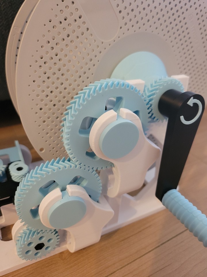 UPGRADED Universal 3D Filament Re-spooler/Transfer - Pre-assembled ...