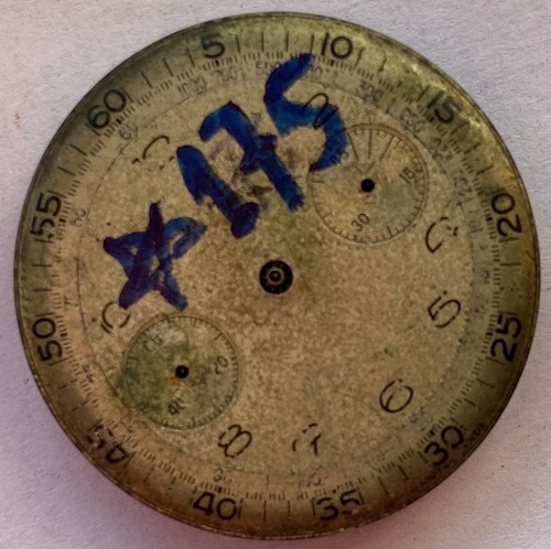 Venus cal. 175 chronograph mens wristwatch movement & dial | eBay