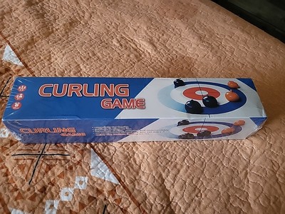 Travel Sized Table Top Curling Game 2-8 Players Sealed | eBay