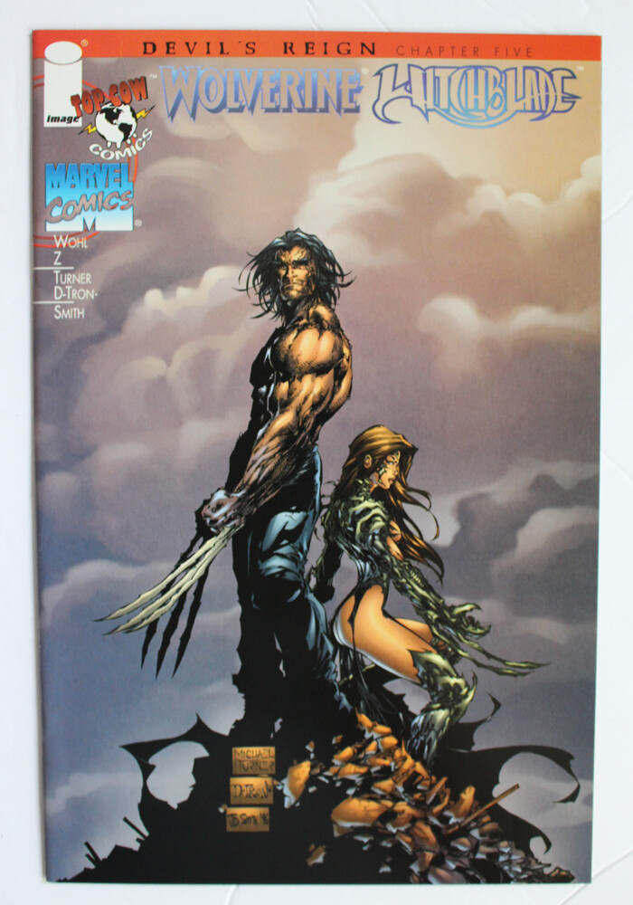Top Cow Image WITCHBLADE / WOLVERINE Devil's Reign Chapter 5 Comic Book ...