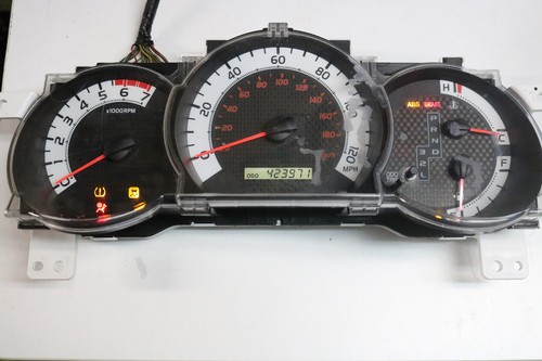 2011 11 Toyota Tacoma Instrument Gauge Cluster Panel Tachometer 423k ...