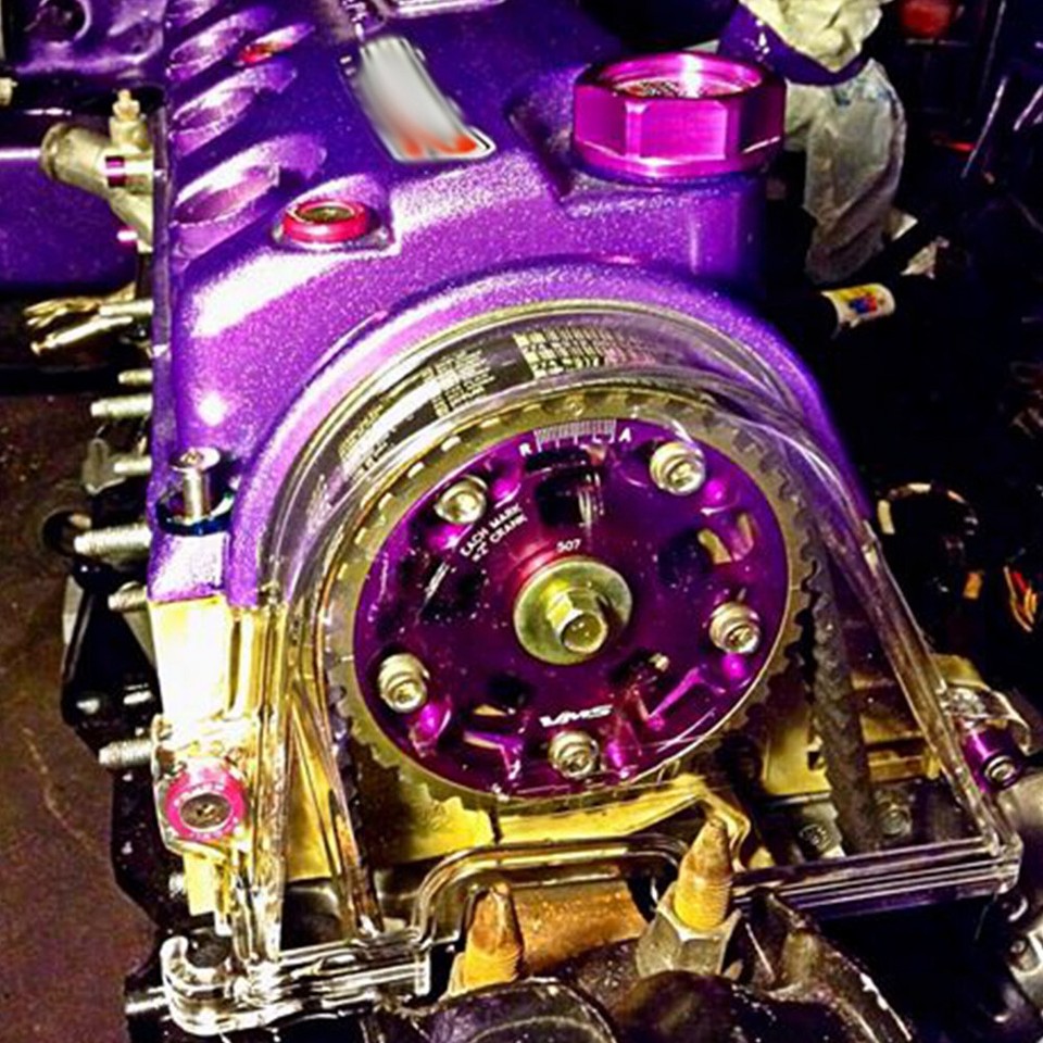 Fit For HONDA CIVIC 96-00 D15 D16 EK EG Gear Timing Belt Cover Cam ...