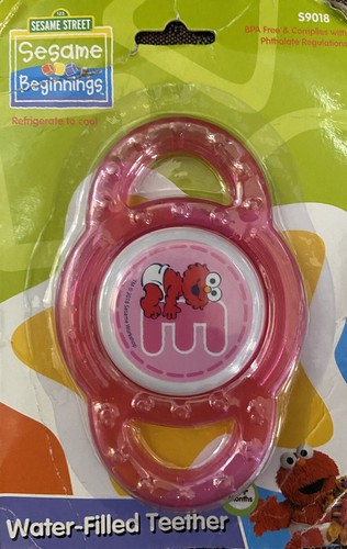 Sesame Street Elmo “E” Water-Filled Teether | eBay