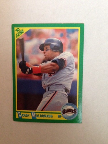 1990 Score - Candy Maldonado #138 for sale online | eBay