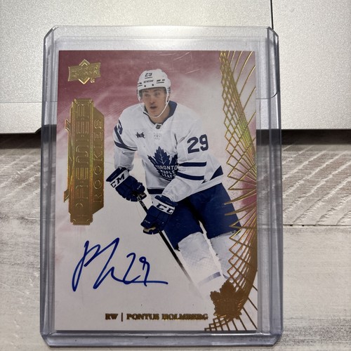 2022-23 Upper Deck Premier - Rookies Pontus Holmberg #133 Autographs ...