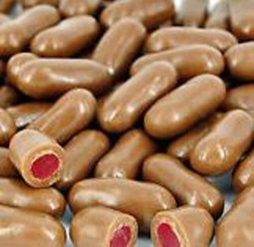 100g Fyna Milk Chocolate Coated Raspberry Bullets Candy | eBay Australia