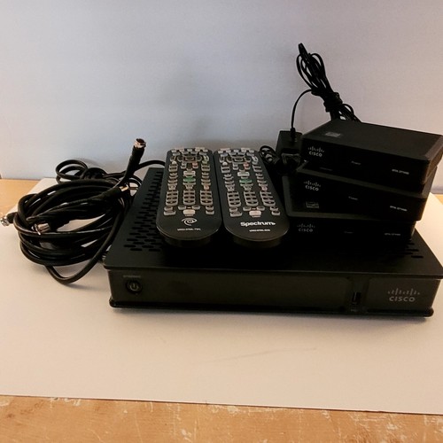 Cisco 4742HDC HD TV Cable Receiver & Remotes & Qty 3 DTA 271hd Digital ...