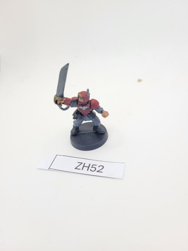 (ZH52) Imperial Guard Cadian Captain Model Metal - Old Models | eBay
