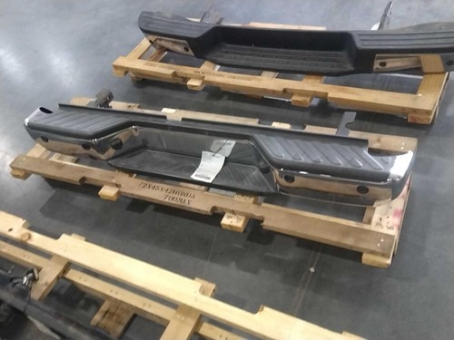 Used Rear Bumper Assembly Rear fits: 2018 Nissan Frontier chrome w/o ...