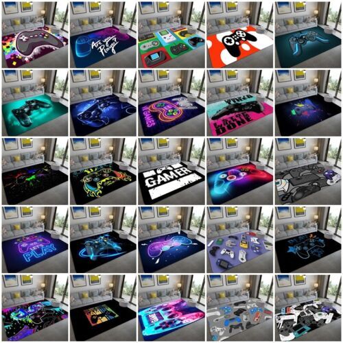 Game Controller XBOX Rugs Anti-Slip Soft Carpet Mat Living Room Floor ...