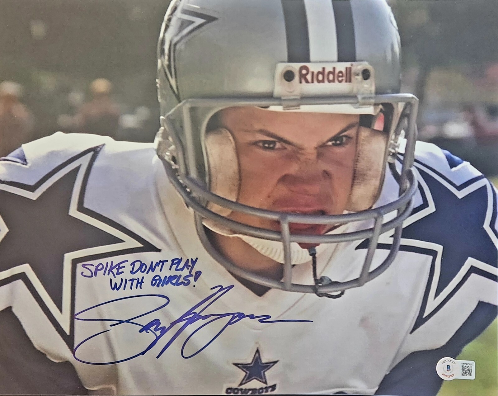 Sam Horrigan Autographed LITTLE GIANTS 11x4 Photo Beckett Hologram COA ...