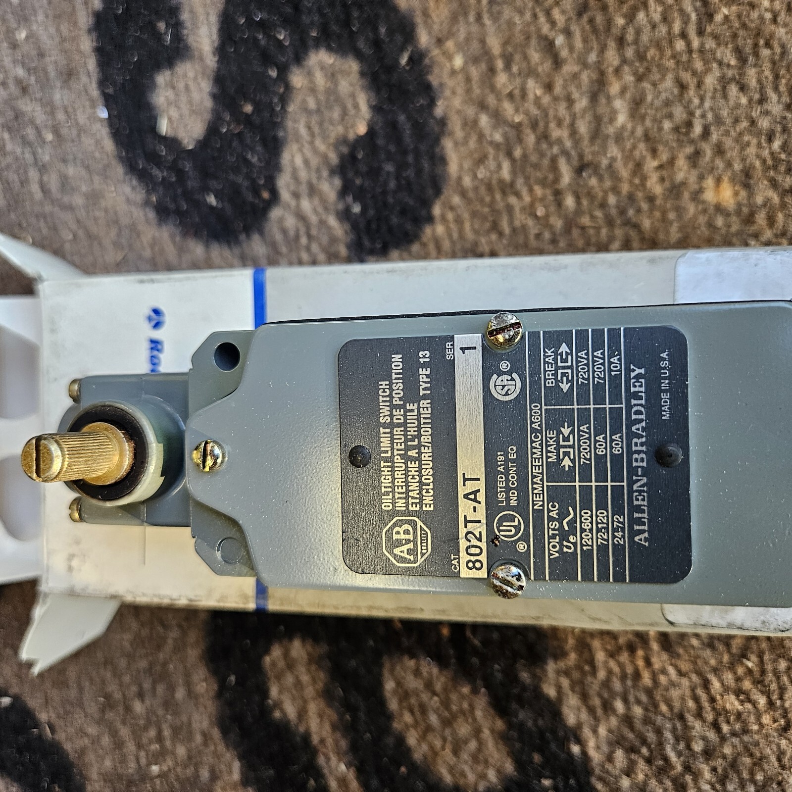 Allen-Bradley 802TAT Industrial Control System for sale online | eBay