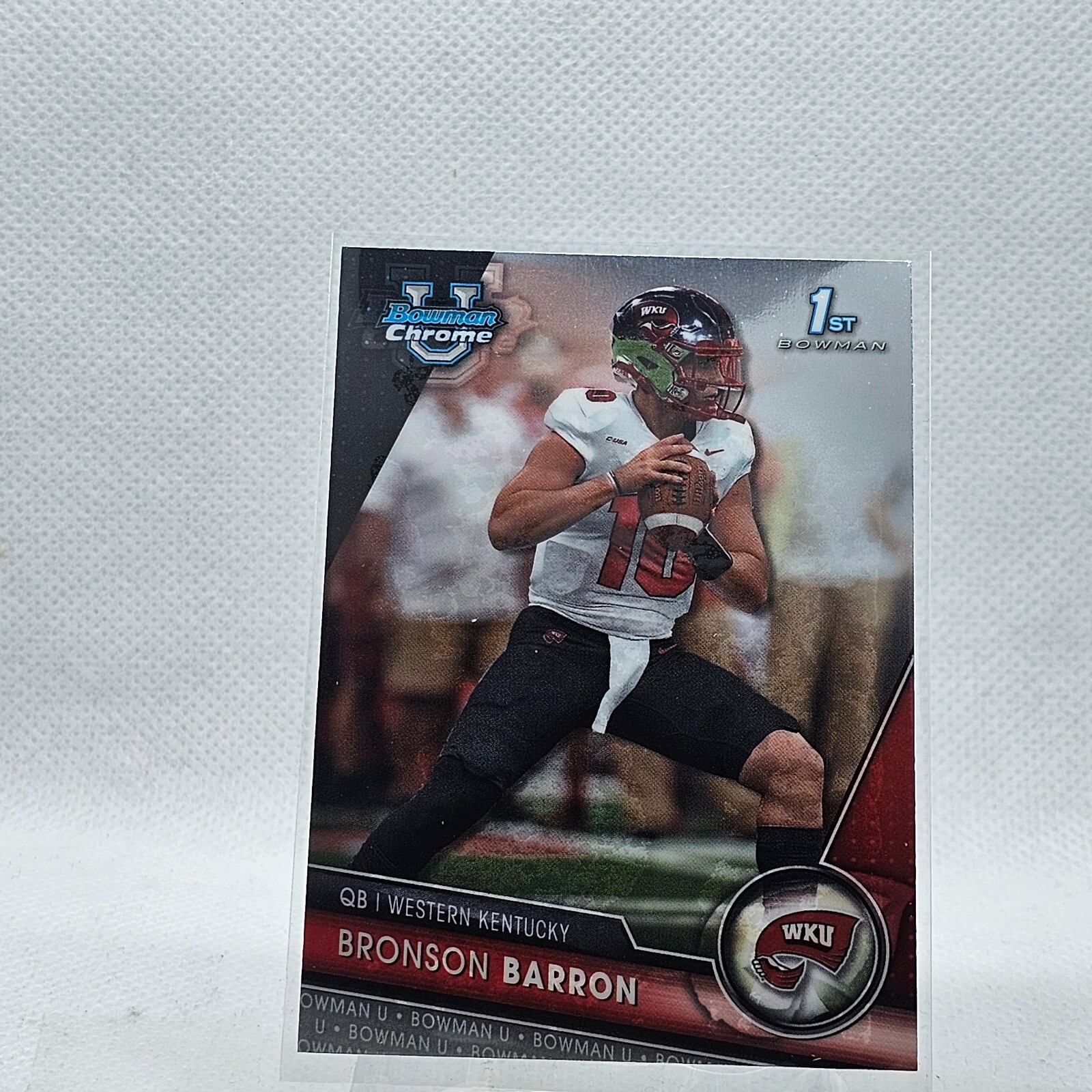 2023 Bowman Chrome University Football Bronson Barron 1st | eBay