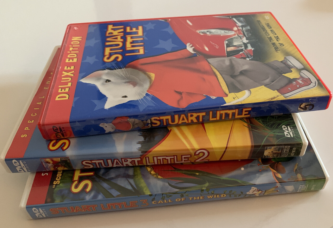 Lot Of 3 STUART LITTLE 1/2/3 DVDs | eBay