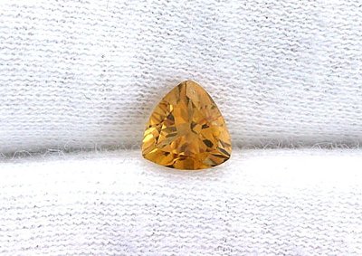 ONE 7mm Natural Brazilian Trilliant Triangle Golden Citrine Gem ...
