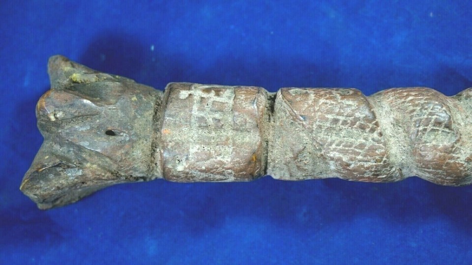 Peruvian knife style paracas - carved in stone and alpaca | eBay