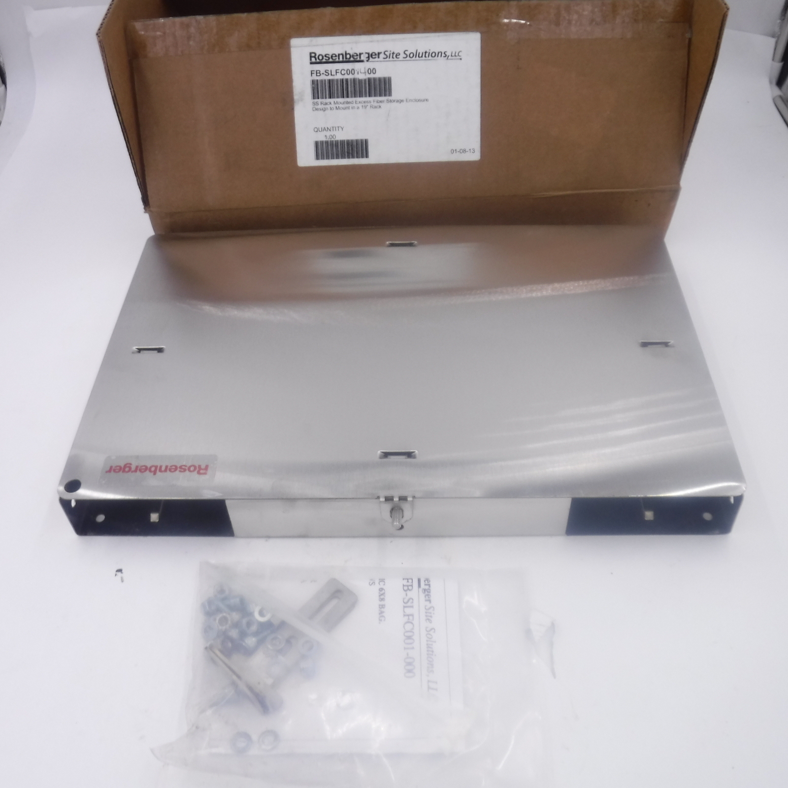 Rosenberger 19" Interior Excess Fiber Cable Storage FB-SLFC001-000 w ...