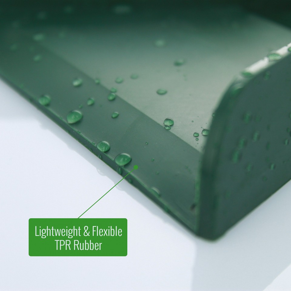 ASR Outdoor 12" Pocket Mini Gold Sluice Box, TPR Rubber Gold Groove Mat ...