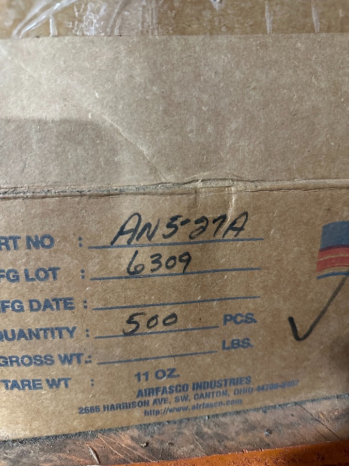 AN5-27A BOLT 1000PC | eBay