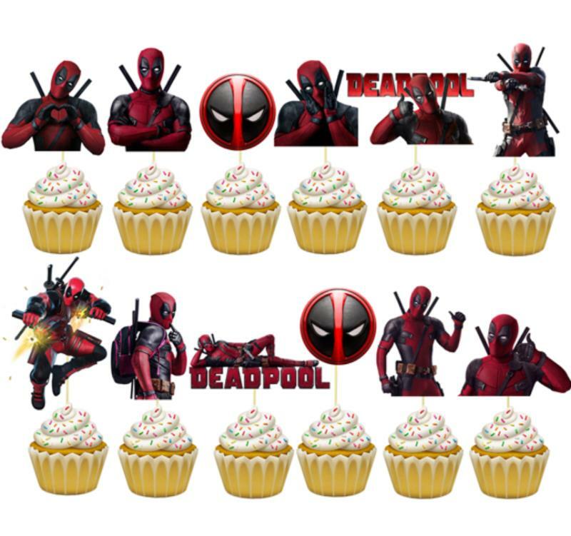DEADPOOL balloon birthday party supplies favor centerpiece decoration ...