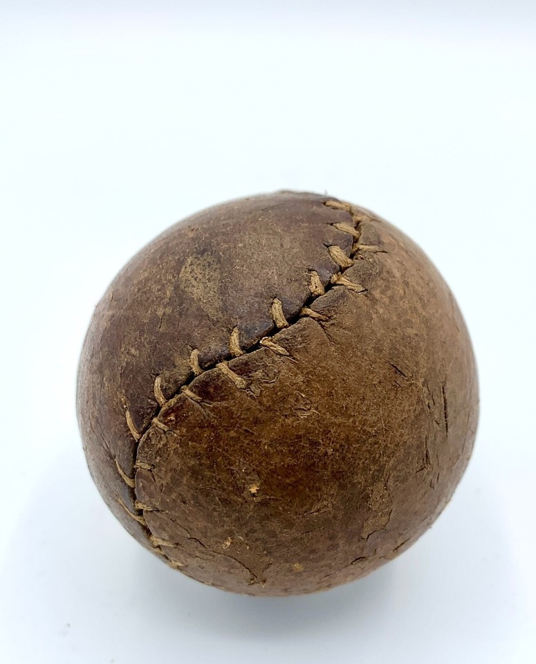 19th Century Figure Eight Style Leather Baseball - 1880's 1890's | eBay