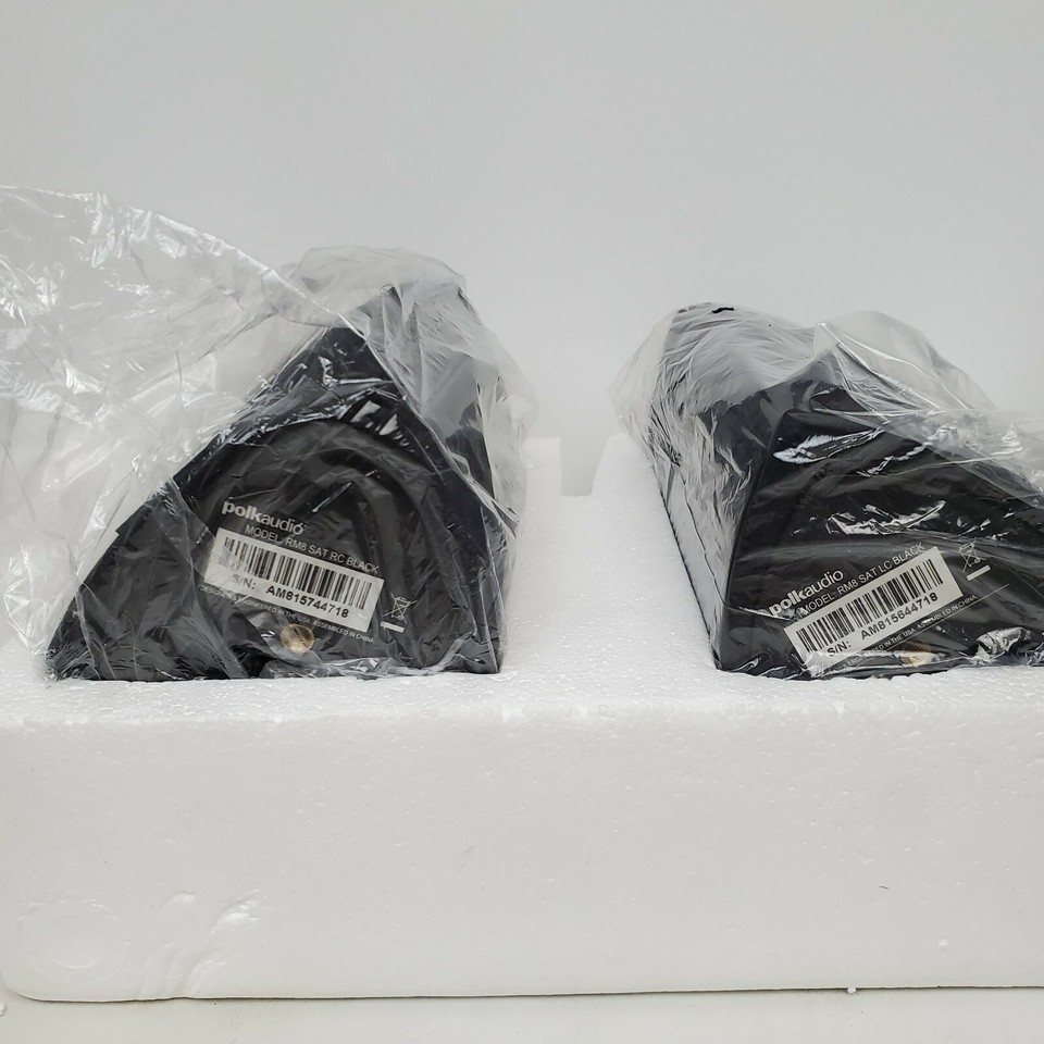 (6-Pcs) Polk Audio RM8 Surround Speakers & (1 Pc) RM8 Center Channel ...
