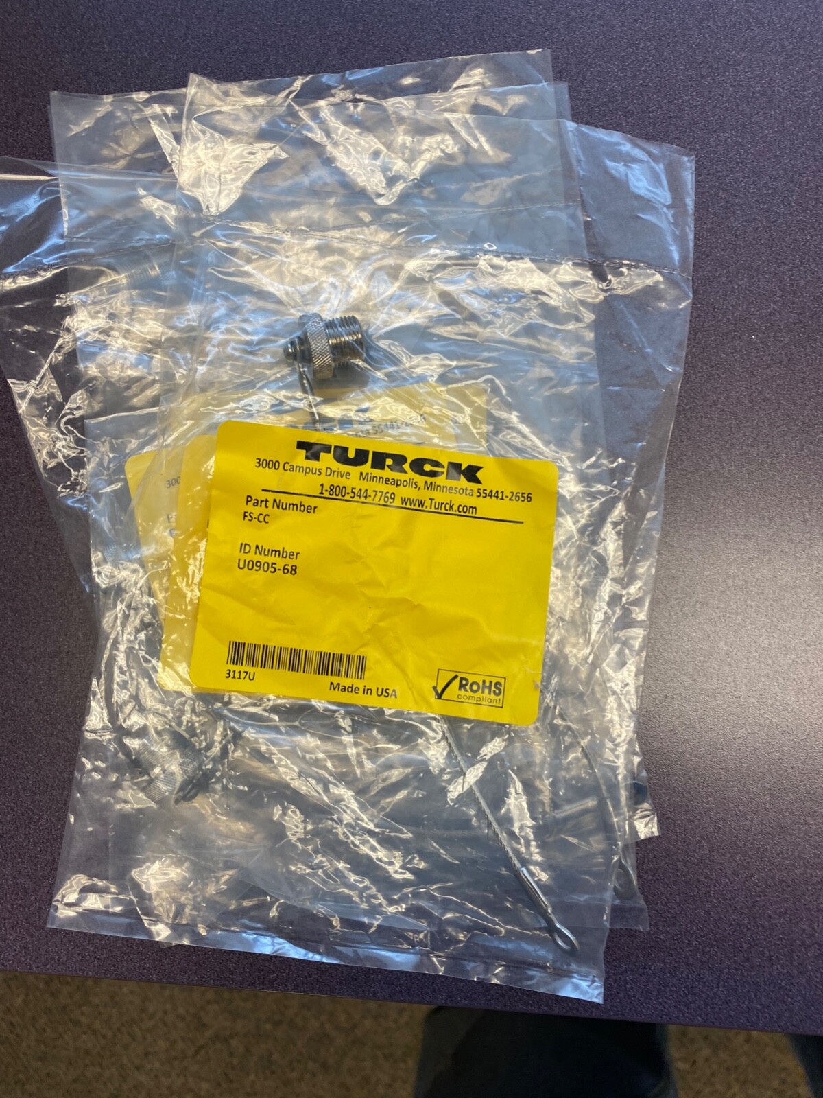 Turck Closure Cap, Eurofast M12 Sensor Conn - FS-CC | eBay