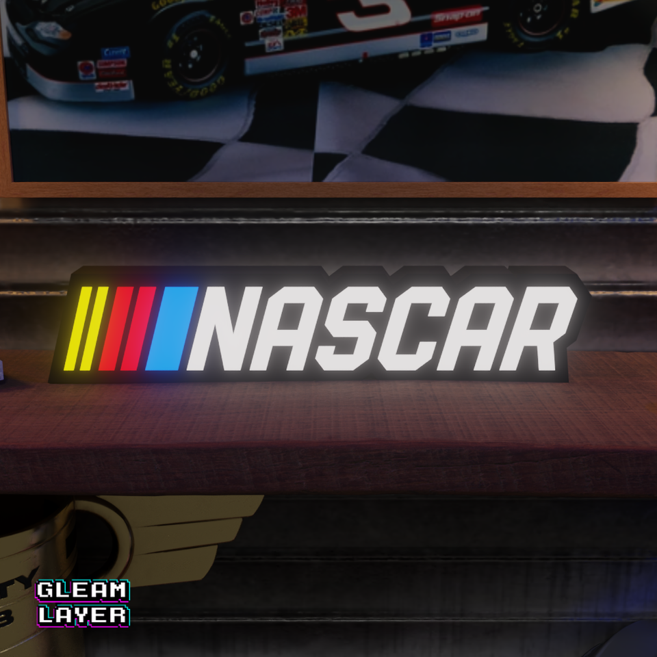 Nascar Race Led Lightbox Rgb Light Sign | eBay