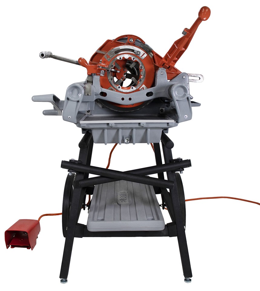 Reconditioned RIDGID® 1224 Pipe Threader 26092 with Heads Dies Oil ...