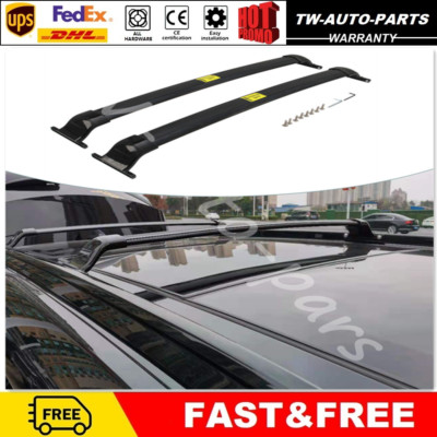 US stock Aluminum Roof Rail Rack Cross Bar Fits for Cadillac XT4 2019 ...