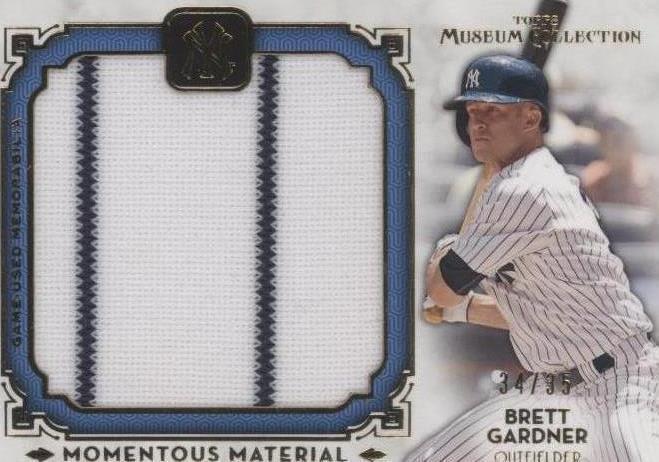 2014 Topps Museum Collection - Momentous Material Jumbo Relics Brett ...