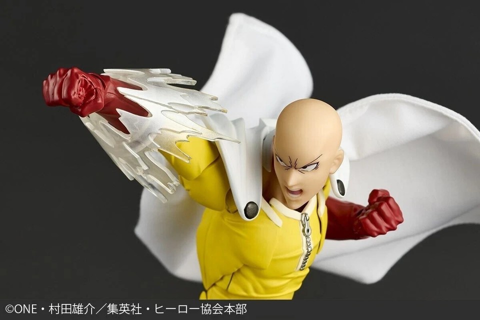 Kaiyodo Revoltech Amazing Yamaguchi One Punch Man SAITAMA with Bonus ...