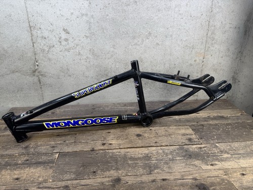 Mongoose Supergoose Bmx Frame Vintage Mid School Cracked 21” TT 20 ...
