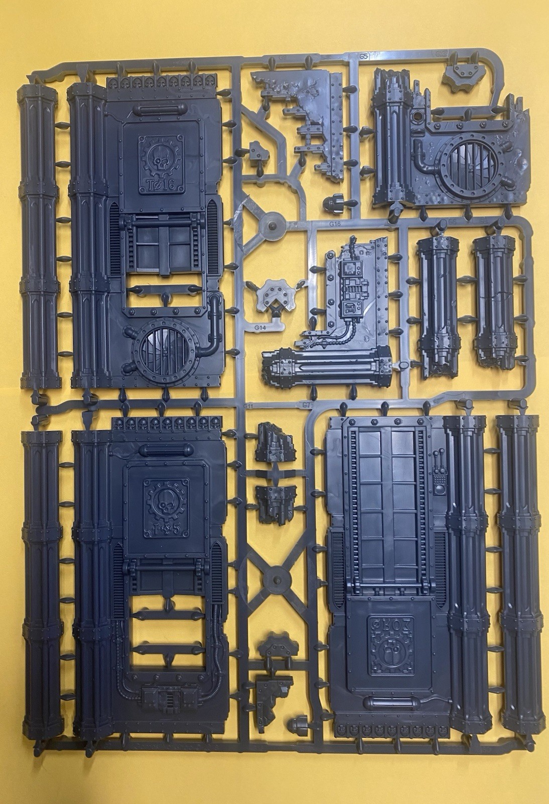 Warhammer 40k sector mechanicus walls terrain Sprue | eBay