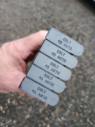 5 Original Colt 1911 45acp Parkerized- Wartime Finish - Magazines | eBay