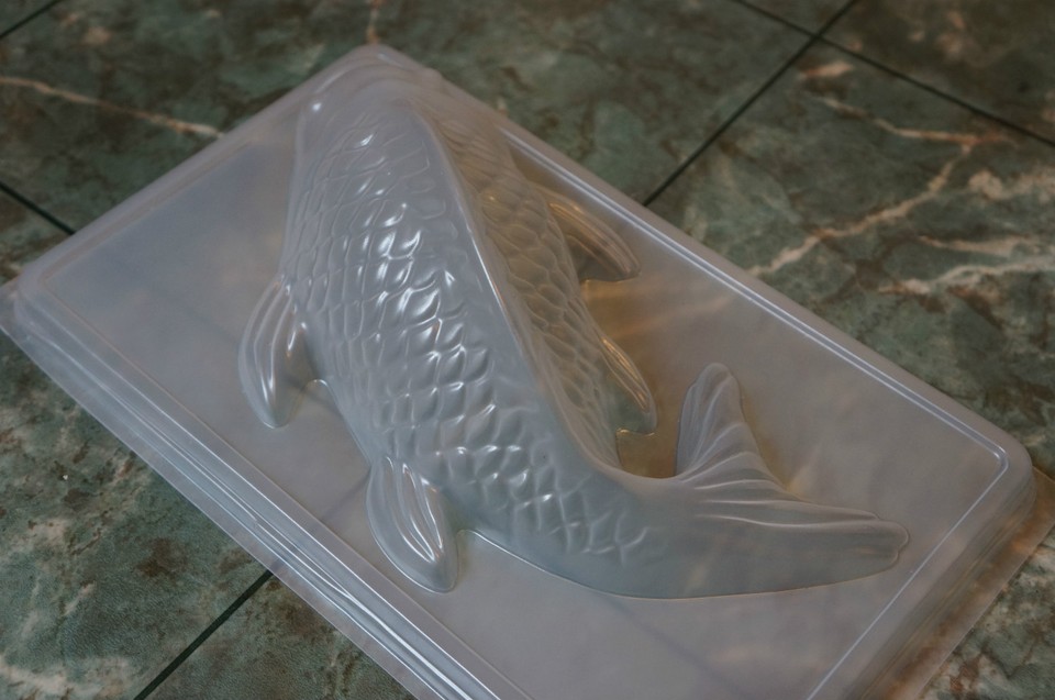 Fish Koi Chocolate Jello Steam Pudding Plastic Mold Lg | eBay