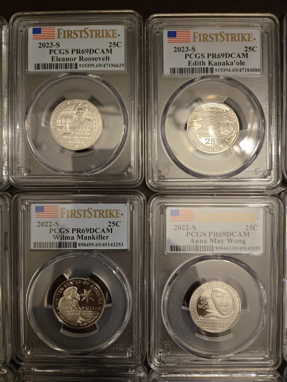 LOT of 20 Different PCGS Slabbed Graded U.S. Coins. | eBay