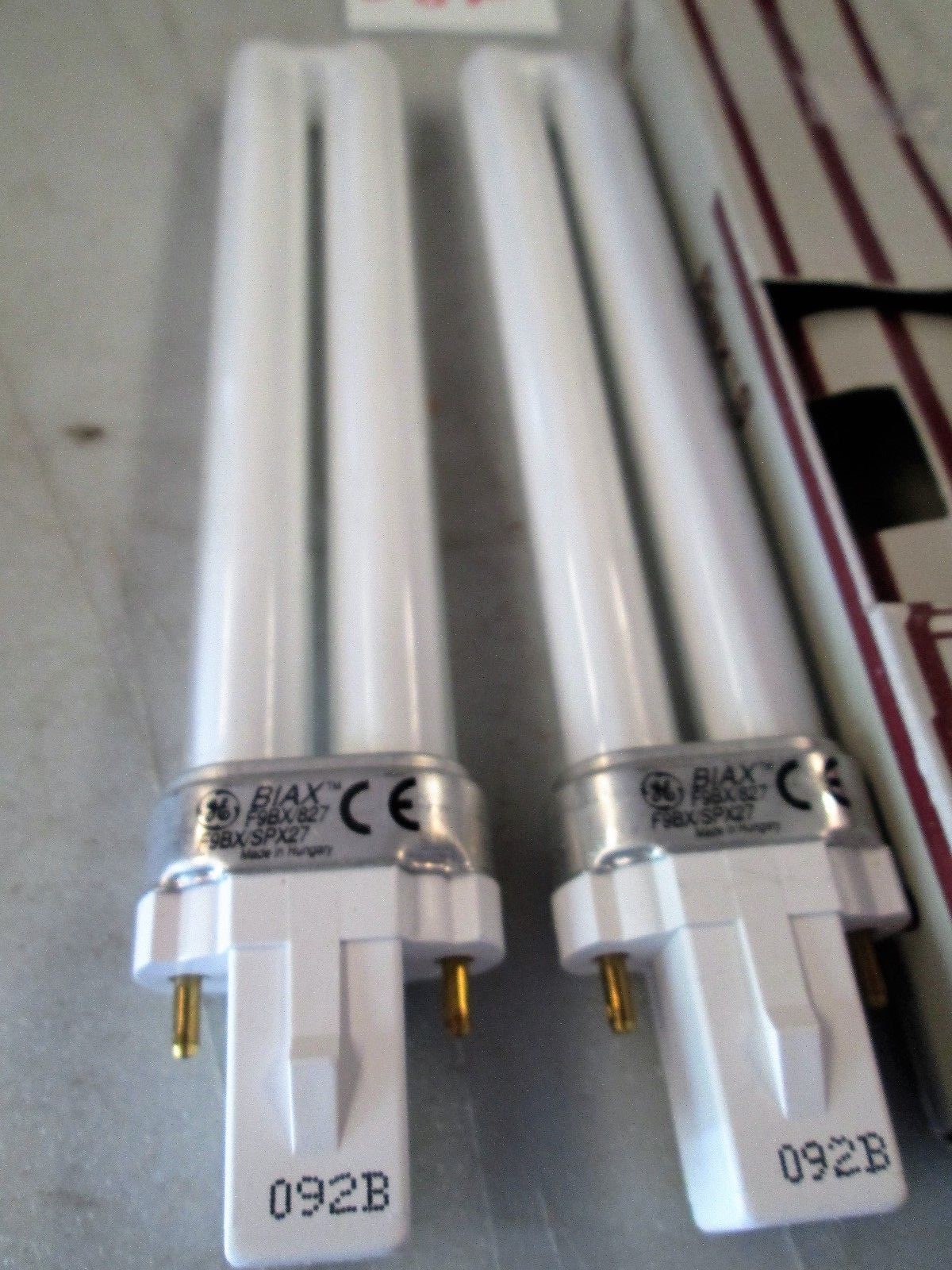 GE Biax Fluorescent Lamp #F9BX/SPX27/827 Lot of 2 (NIB) | eBay