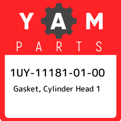 1UY-11181-01-00 Yamaha Gasket, cylinder head 1 1UY111810100, New ...