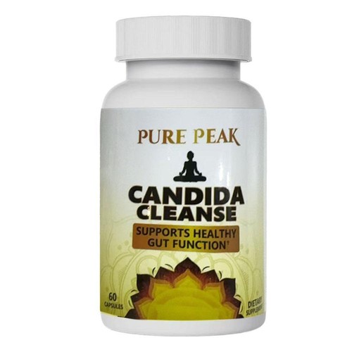 Candida Cleanse - Gut & Colon Support - 60 Capsules Cleansing Capsules ...