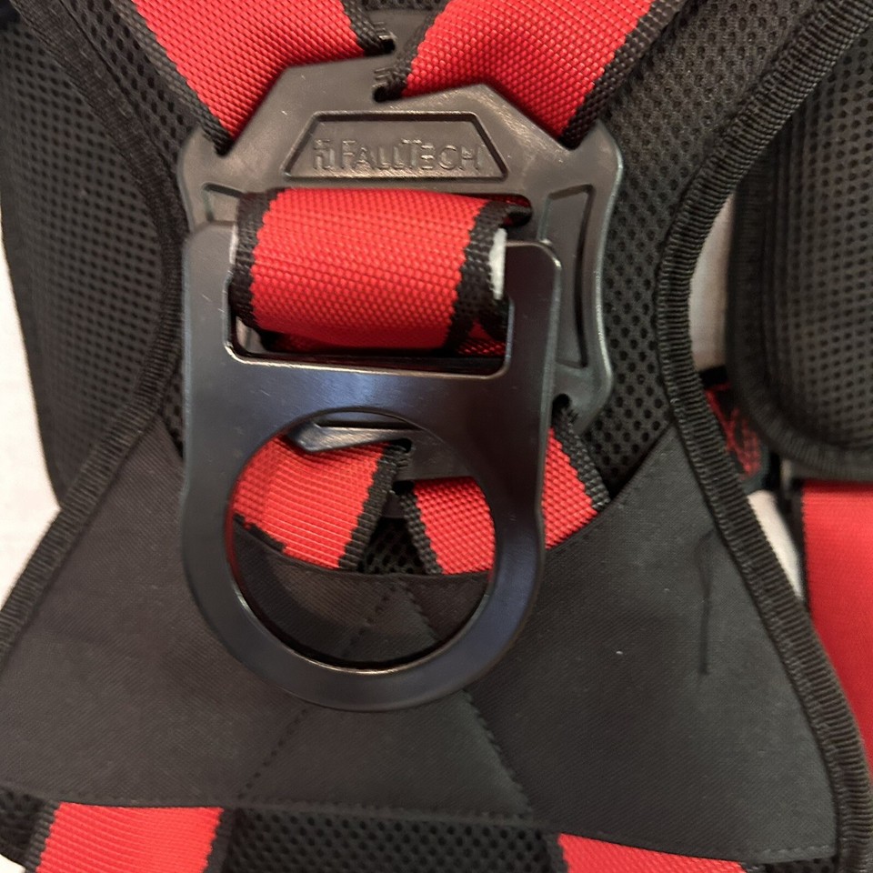 FallTech® Tradesman Pro Harness Side/Back D-Rings Quick Connect L/XL ...