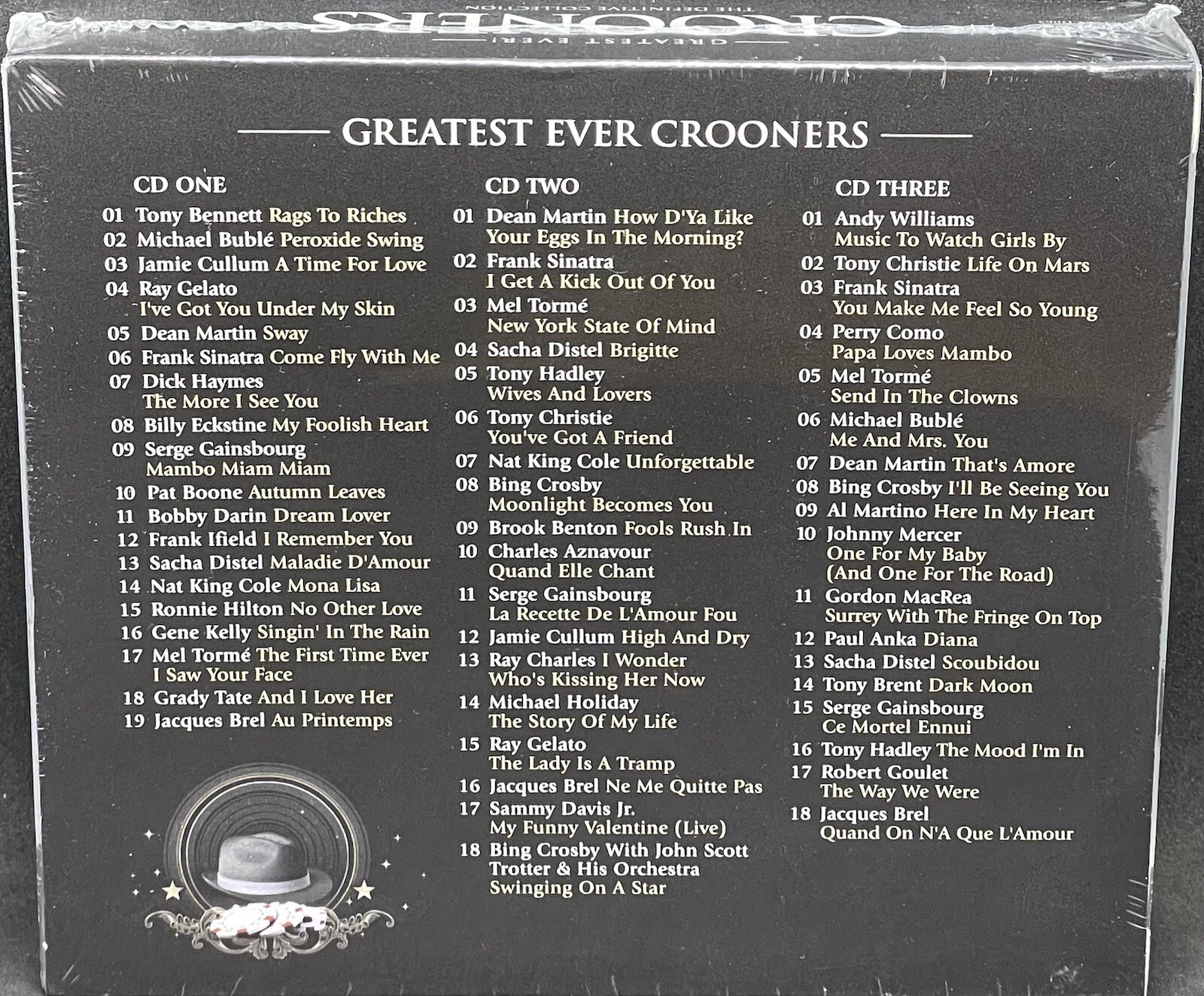 GREATEST EVER! CROONERS - THE DEFINITIVE COLLECTION, TRIPLE CD ALBUM ...