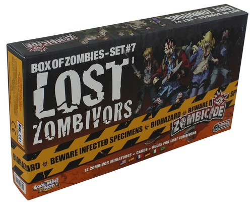 Zombicide Box of Zombies #7: Lost Zombivors Expansion | 12 Zombivor ...